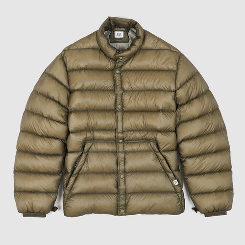 D.D SHELL HOODED JACKET Silver Sage 31177 | EXCELSIOR