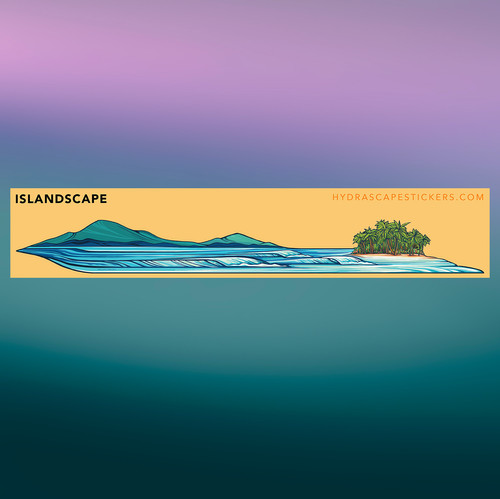 Islandscape Miniscape | Hydrascape Stickers