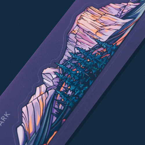 Yosemite National Park Miniscape Sticker | Hydrascape Stickers