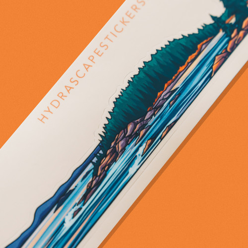 Acadia National Park Miniscape Sticker | Hydrascape Stickers