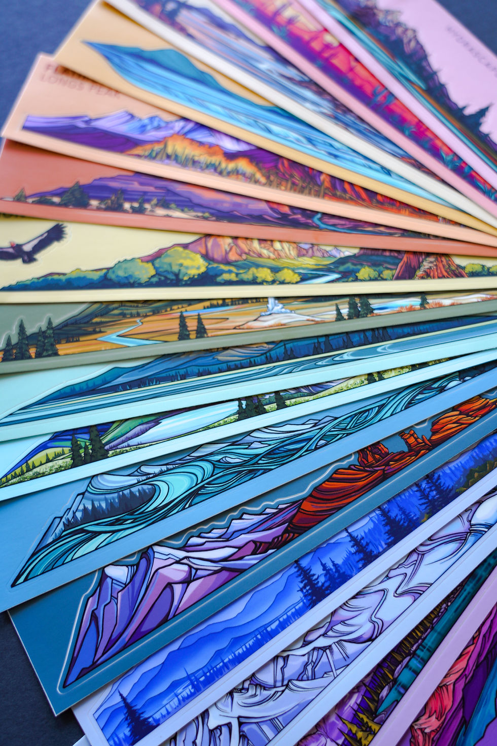 MINISCAPES | Small stickers featuring your favorite landscapes