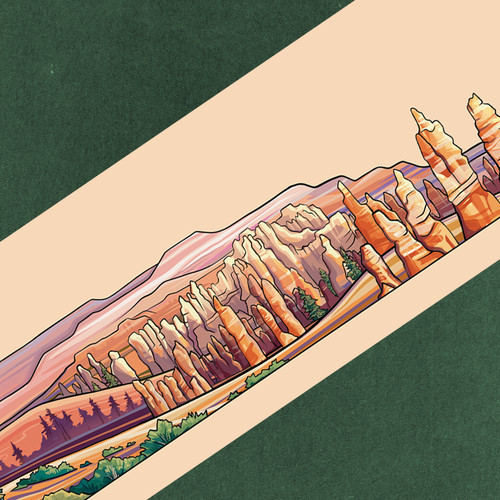 Canyonlands Miniscape Sticker | Hydrascape Stickers