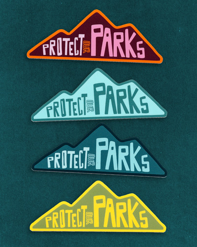 Protect Our Parks Sticker | Hydrascape Stickers