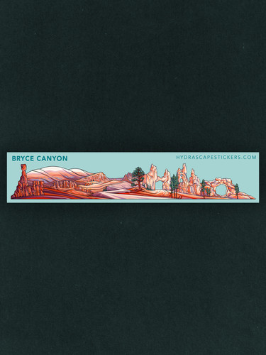 Bryce National Park Miniscape | Hydrascape Stickers