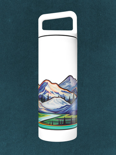 Cascade Volcanoes Infinity Sticker | Hydrascape Stickers