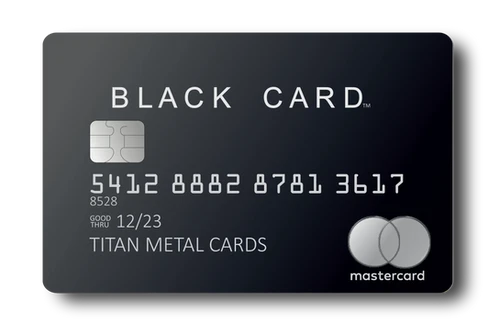 Mastercard® BlackCard™ | Titan Cards