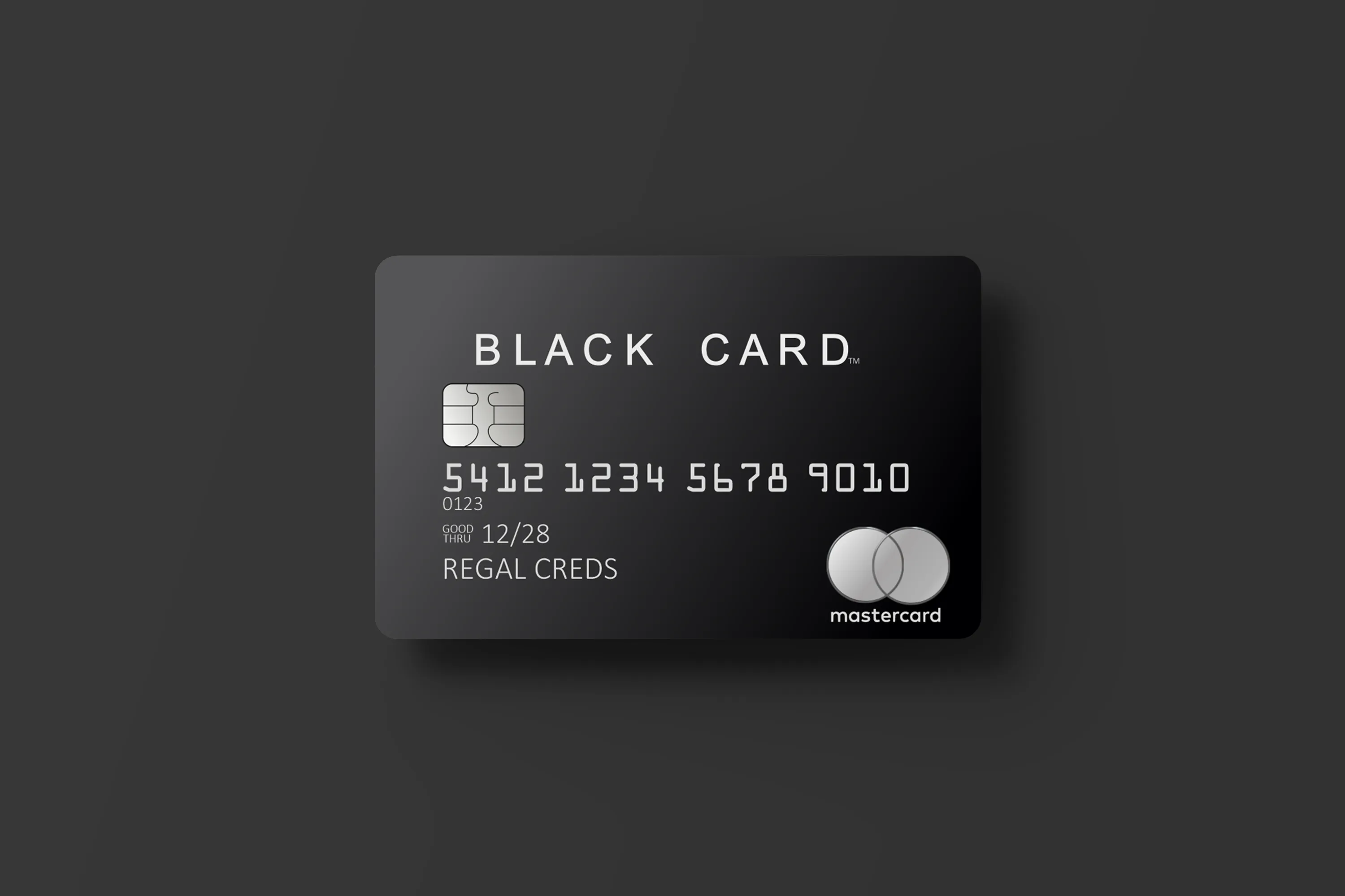 Mastercard® BlackCard™ | Titan Cards