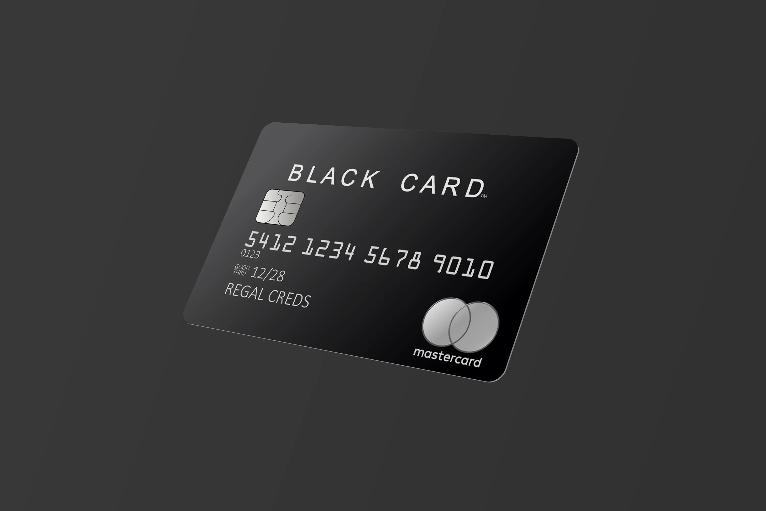 Mastercard® BlackCard™ | Titan Cards