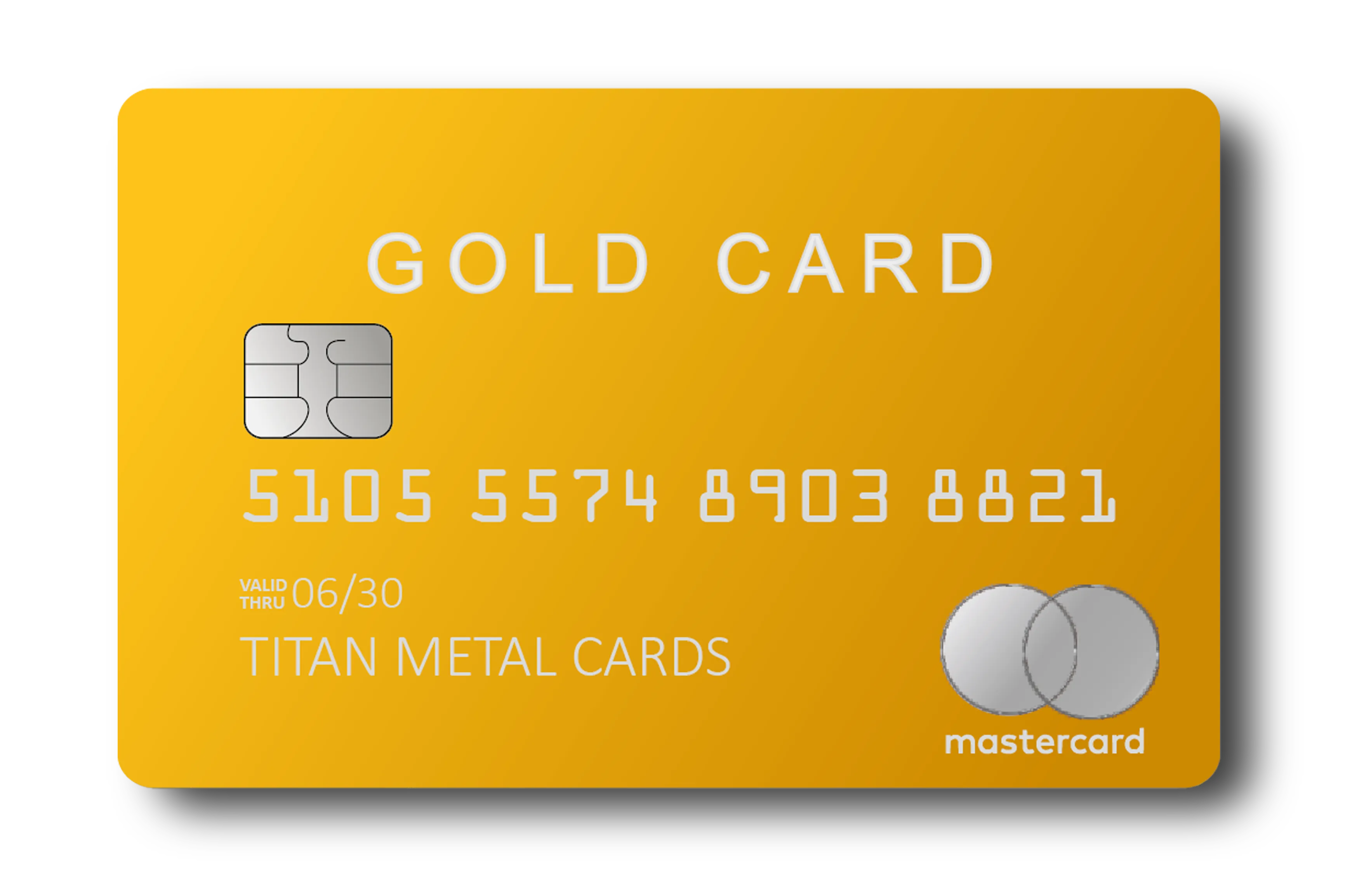 Mastercard® Gold Card™ | Titan Cards
