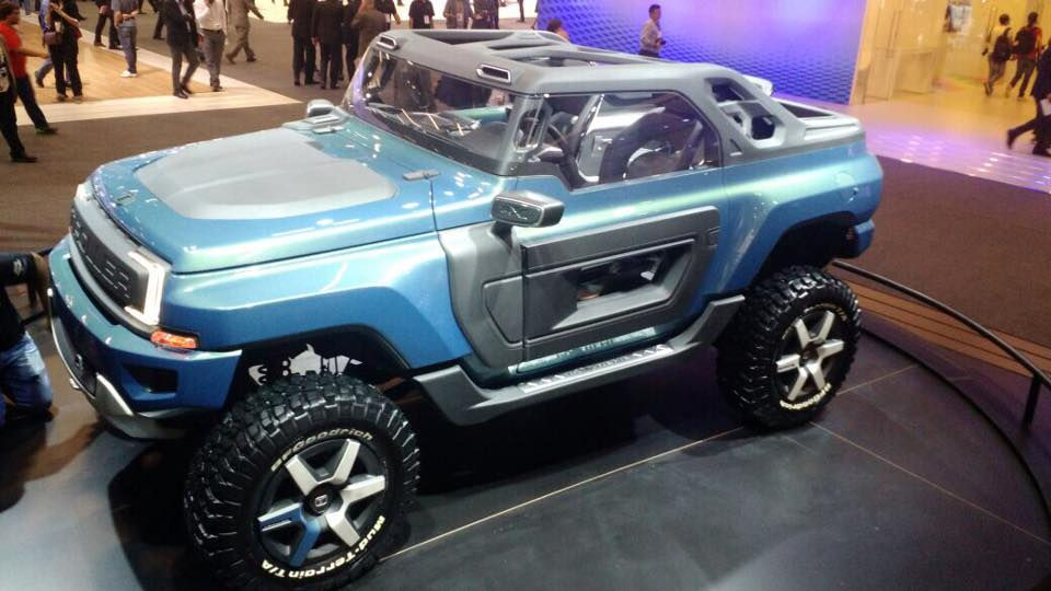 Troller T4 Xtreme jipe conceito no salão do automóvel 2016