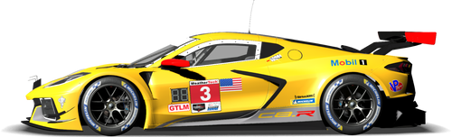 Corvette C8R GTE - Le Mans | Improveyourlaptime