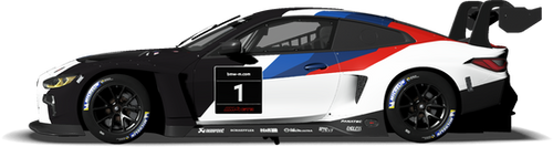 (Motec) BMW M4 GT3 - Laguna Seca | Improveyourlaptime