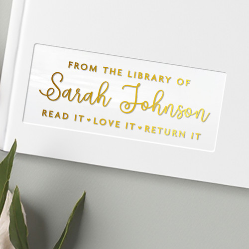 Personalized Book Labels As Birthday Gift, Bookplate Stickers For Baby ...