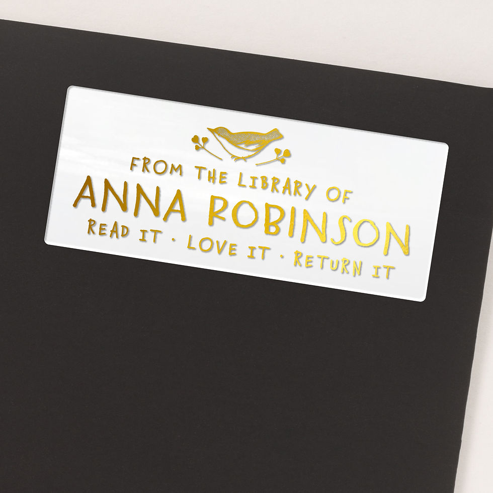 From the library of stickers labels for personal library - 30 stickers ...