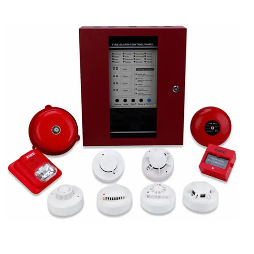 Smoke Detector Control Panel Fire Detector System Fire Alarm System ...