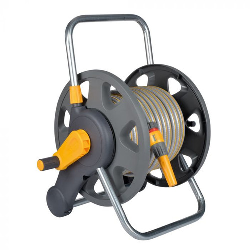 Hozelock 2 in 1 Assembled Reel+25m M/P+ fittings/nozzle ...