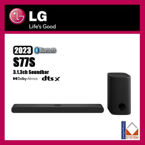 LG Sound Bar S77S 3.1.3 ch (2023) | CompuMark1988