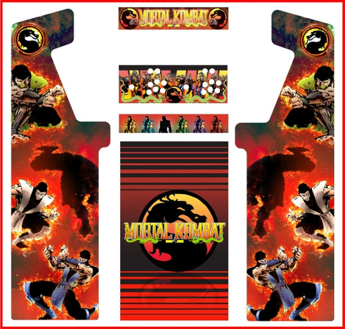 Mortal Kombat Minotaur Cabinet | Arcade Graphics | Customized Vinyl ...