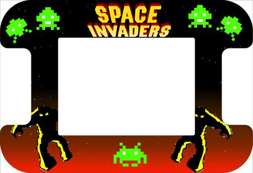 Space Invaders Cocktail Cabinet | Arcade Graphics | Customized Vinyl ...