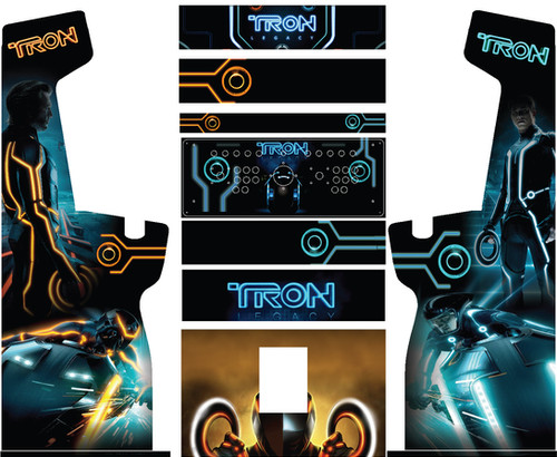 Tron v3 recroom master | Arcade Graphics & prints