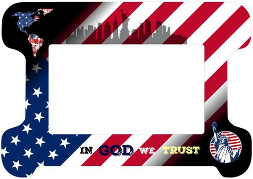 American Flag Cocktail Cabinet | Arcade Graphics | Customized Vinyl ...