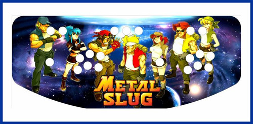 Metal Slug Control Panel | Arcade Graphics | Customized Vinyl/Decals ...