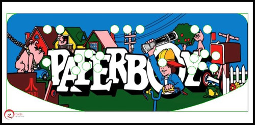 Paper Boy Control Panel | Arcade Graphics | Customized Vinyl/Decals ...