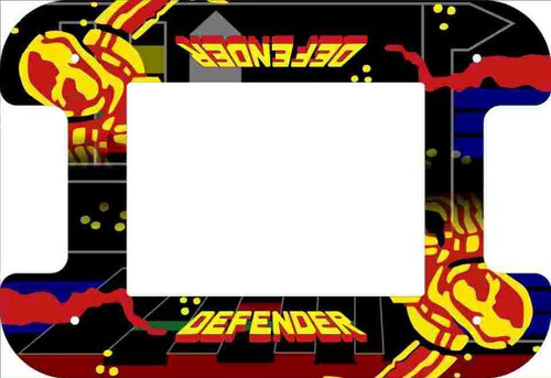 Defender Cocktail Top | Arcade Graphics | Customized Vinyl/Decals Printing