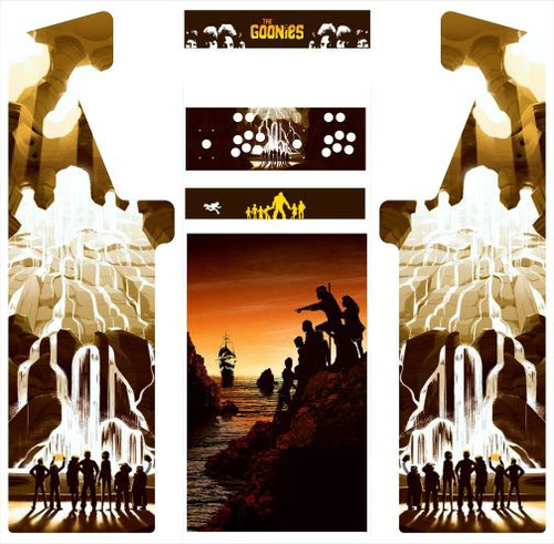 The Goonies Minotaur Cabinet | Arcade Graphics | Customized Vinyl ...