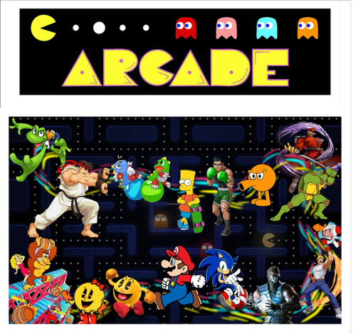 Multicade Control Panel | Arcade Graphics | Customized Vinyl/Decals ...