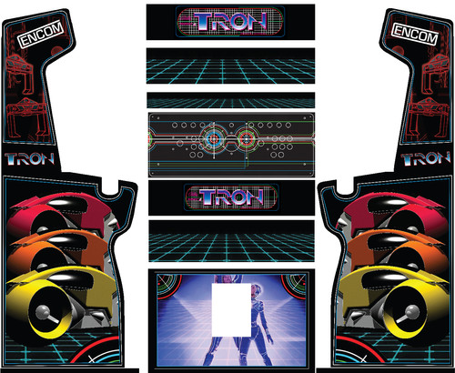 Tron v1 recroom master | Arcade Graphics & prints