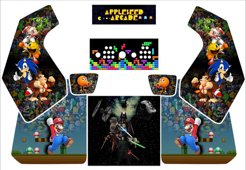 Multicade Sitdown Cabinet | Arcade Graphics | Customized Vinyl/Decals ...