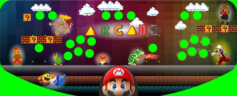 Multicade (MAME) Control Panel | Arcade Graphics | Customized Vinyl ...