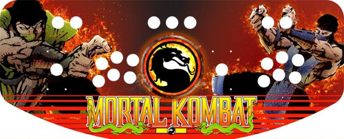 Mortal Kombat Control Panel | Arcade Graphics | Customized Vinyl/Decals ...