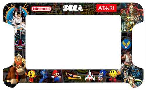 Multicade (MAME) Cocktail Cabinet | Arcade Graphics | Customized Vinyl ...