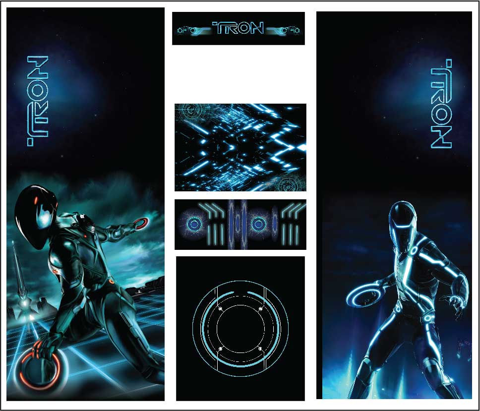 Tron Artwork Design | Arcade Graphics