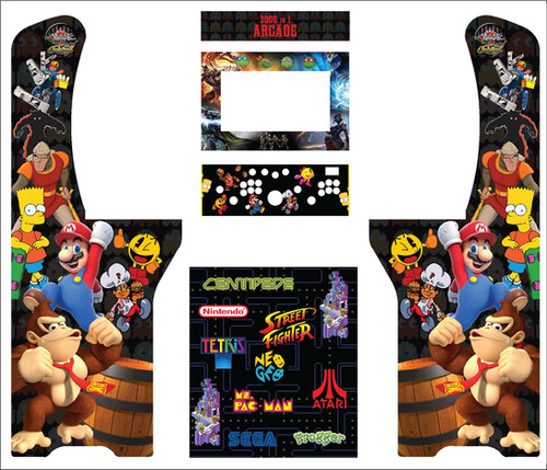 Multicade 7 atgames legends ultimate | Arcade Graphics & prints