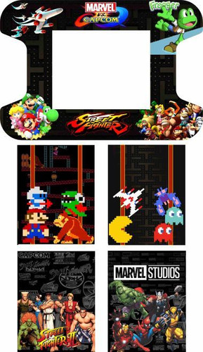 Multicade (MAME) Cocktail Cabinet | Arcade Graphics | Customized Vinyl ...