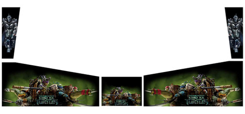 TMNT Pinball Decals | Arcade Graphics