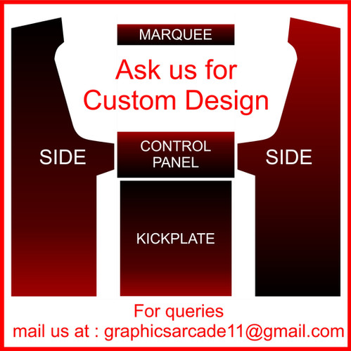 Custom Design Geekpub Cabinet | Arcade Graphics l Printing Vinyl l ...