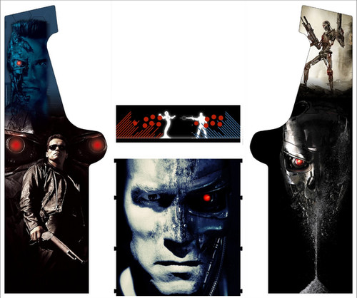 Terminator Upright Cabinet | Arcade Graphics | Customized Vinyl /Decals ...
