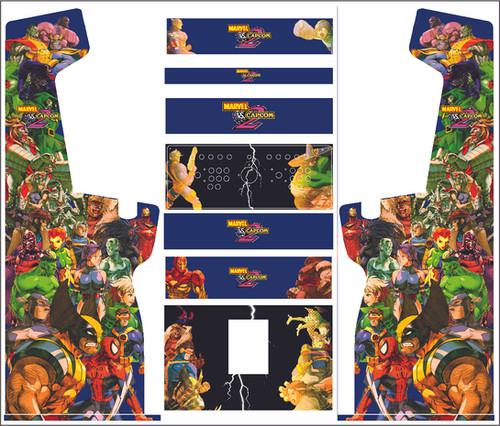 Marvel vs Capcom 2 recroom masters | Arcade Graphics & prints