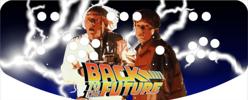 Back to the Future Control Panel | Arcade Graphics | Customized Vinyl ...