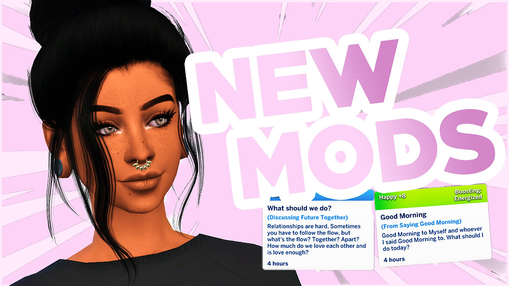New mods for realistic and better gameplay (The Sims 4)