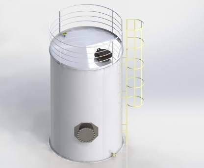 Tanque API 15m³ - COMPLETO | GTP Equipamentos