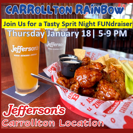 Jefferson's Carrollton Sprit Night Meetup | Carrollton Rainbow