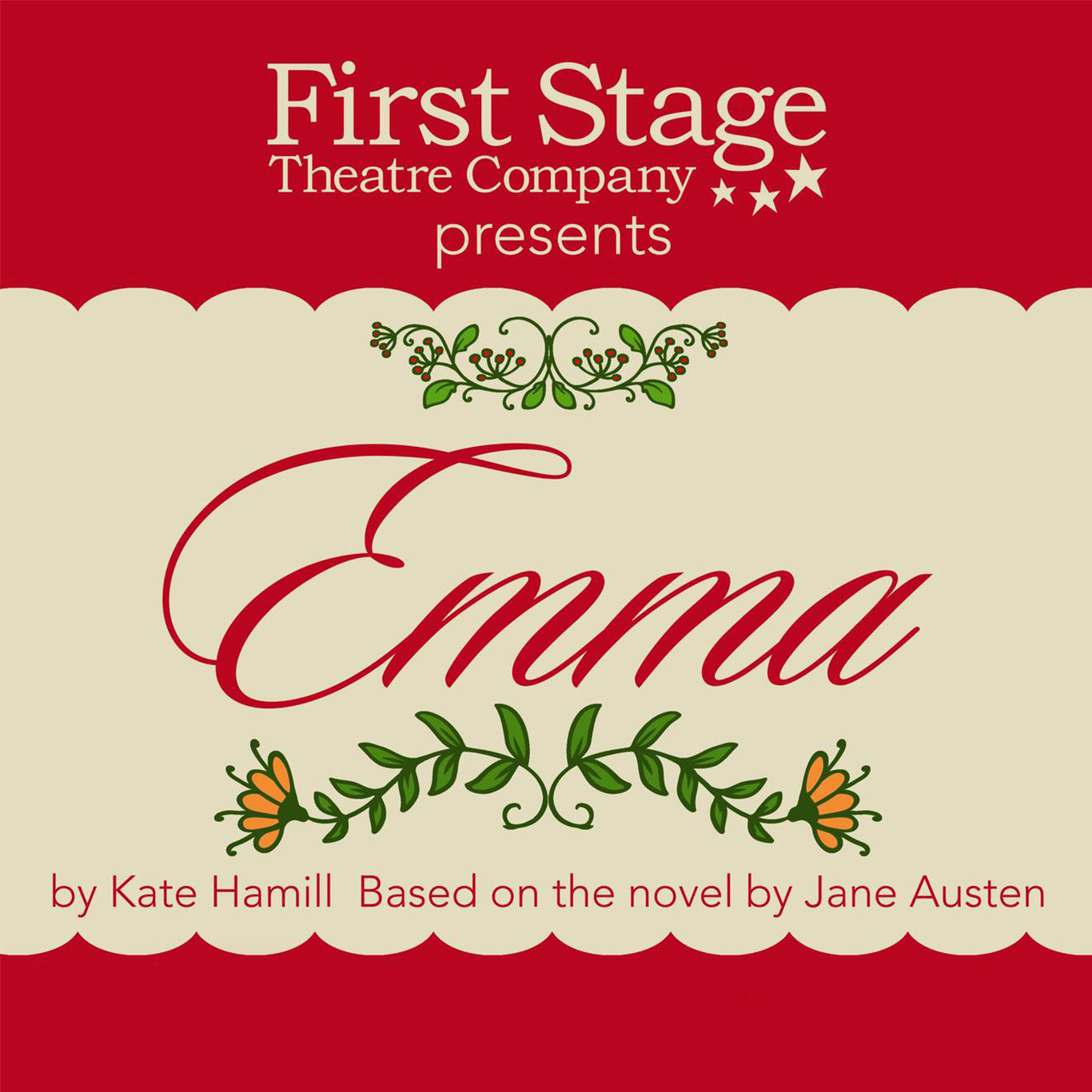 Emma by Kate Hamill - March 15, 16, 17 | First Stage Theatre