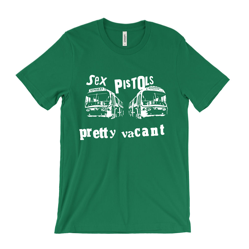Sex Pistols Pretty Vacant T Shirt B Side Clothing