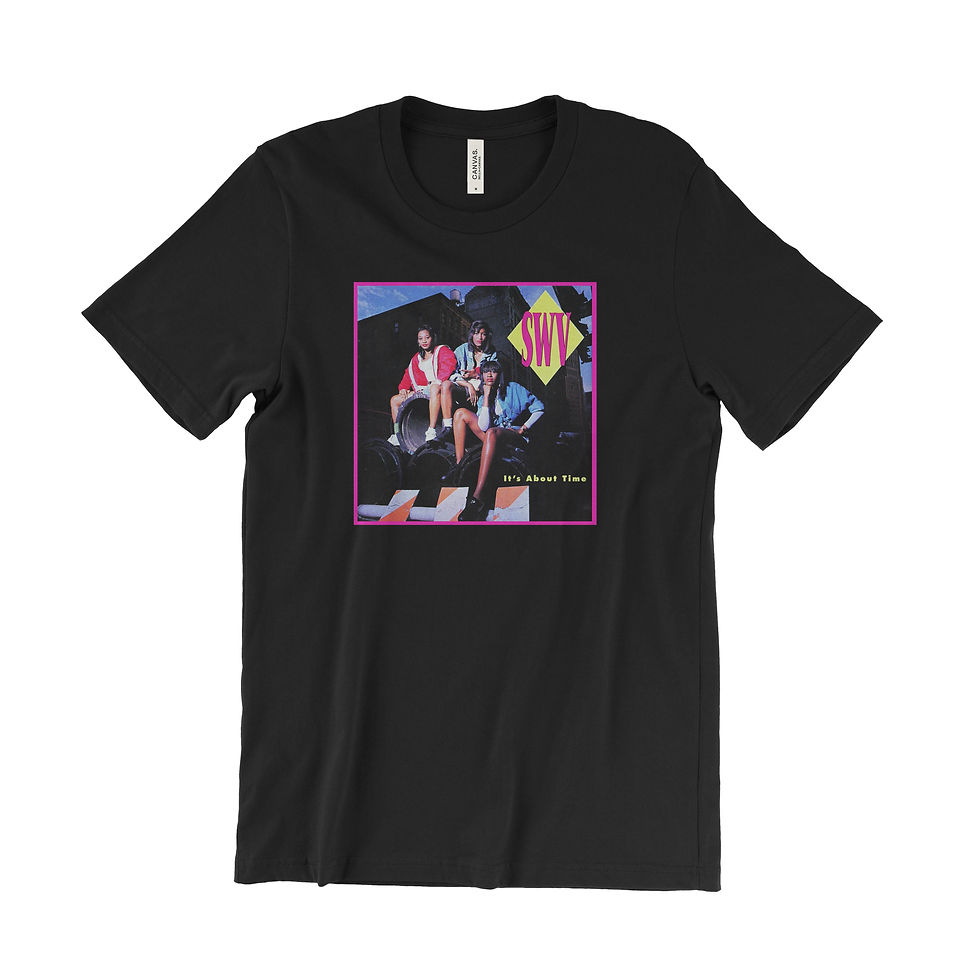 SWV It's About Time Album art T-Shirt | b-side-clothing