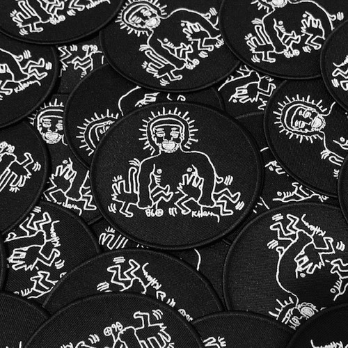 Keith Haring and Larry Levan iron on Patch | b-side-clothing